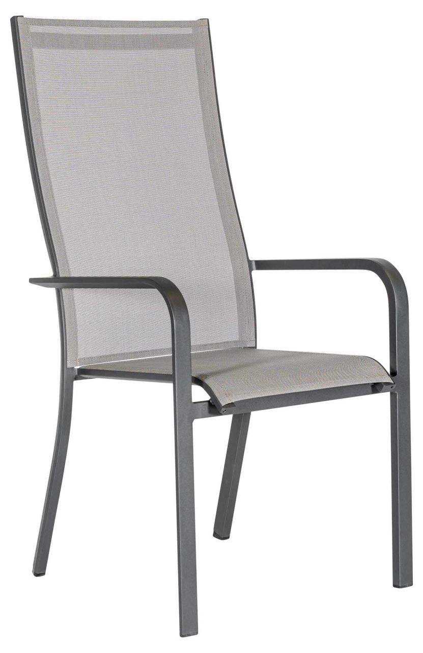 Dransy Stapelsessel eisengrau/silbergrau | eisengrau/silbergrau | 01-001126